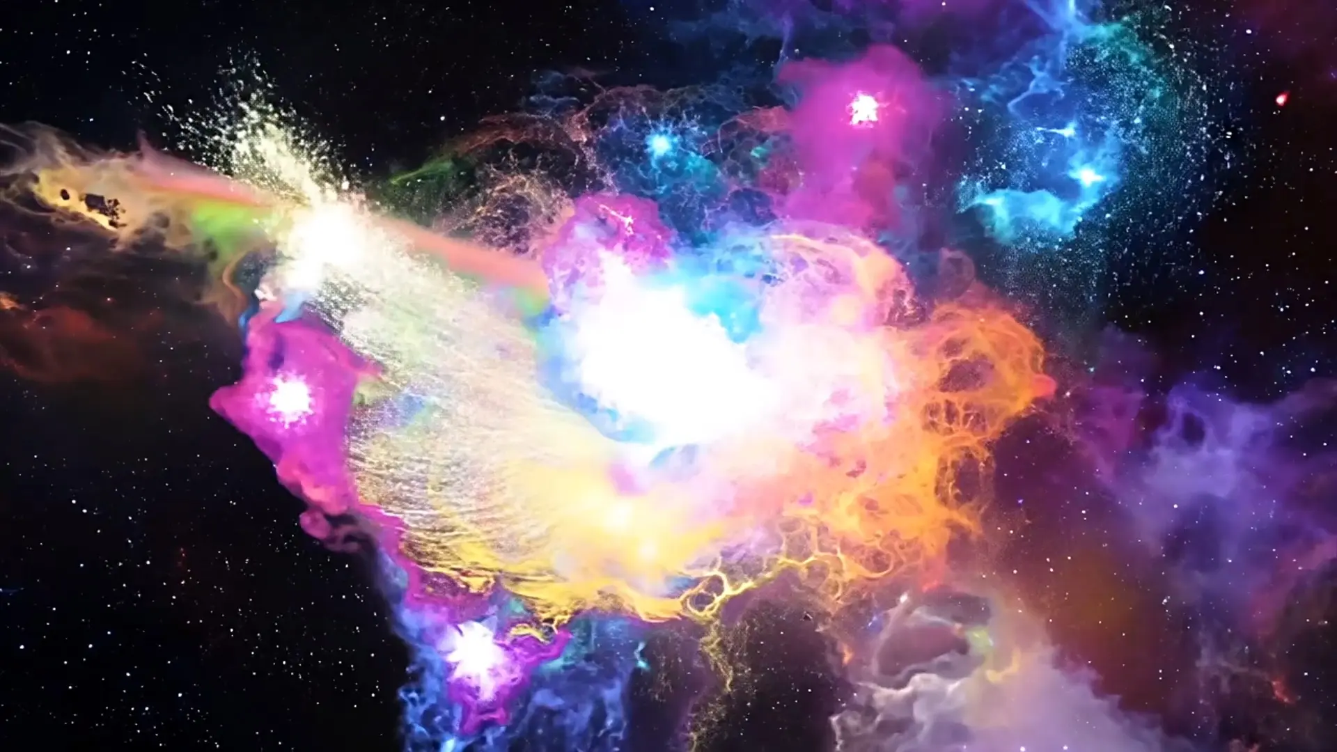 Ethereal Space Cloud Background Stellar Animation Projects | Videos